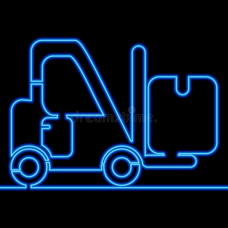 Fork Lift Line Drawing Stock Illustrations – 97 Fork Lift Line Drawing ...