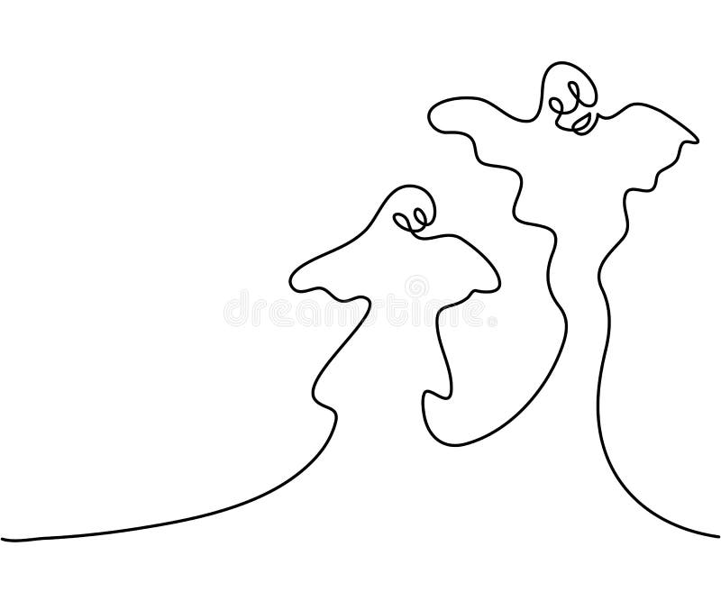 Cartoon Ghost Outline Stock Illustrations – 6,734 Cartoon Ghost Outline ...