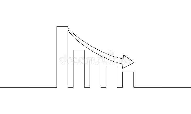 Continuous Line Loss Money Stock Illustrations – 50 Continuous Line ...