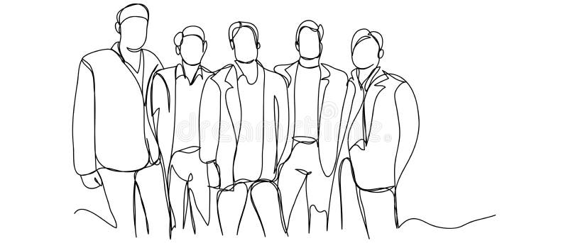 Continuous Line Dance Group Stock Illustrations – 92 Continuous Line ...