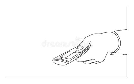 Continuous Control Drawing Line Stock Illustrations – 898 Continuous ...