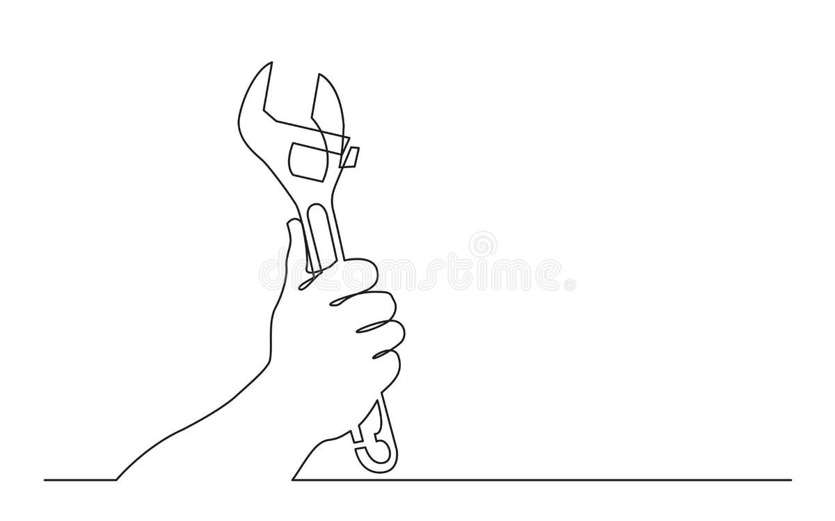 Mechanic Line Drawing Stock Illustrations – 7,525 Mechanic Line Drawing ...