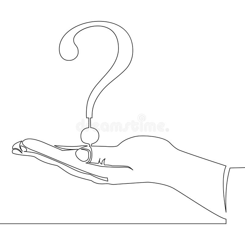 Question Mark Drawing Stock Illustrations – 15,287 Question Mark ...