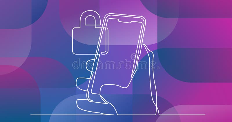 Continuous Line Drawing of Hand Using Modern Mobile Phone with Security ...