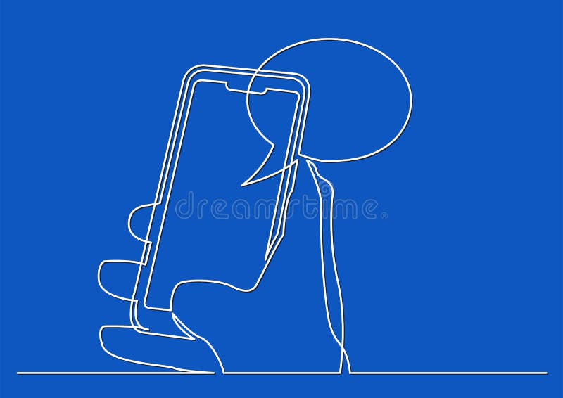 Continuous Line Drawing Social Media Stock Illustrations – 1,441 ...