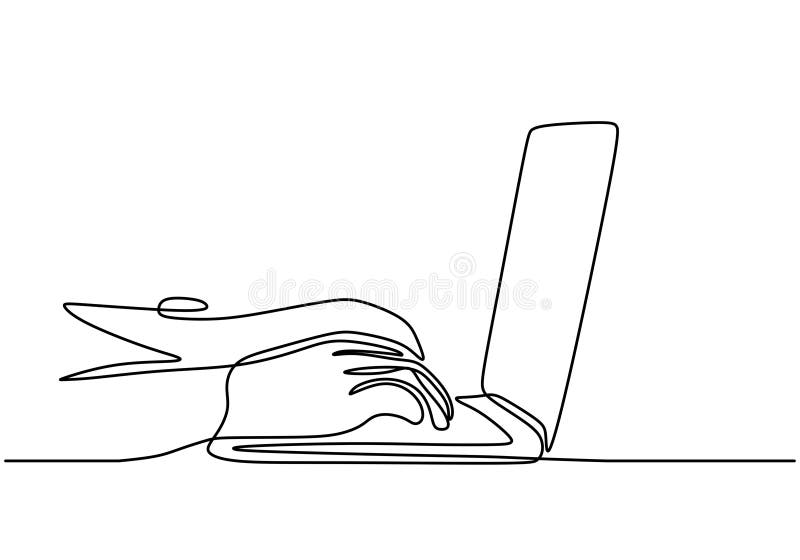 Work One Line Drawing Stock Illustrations – 13,556 Work One Line ...