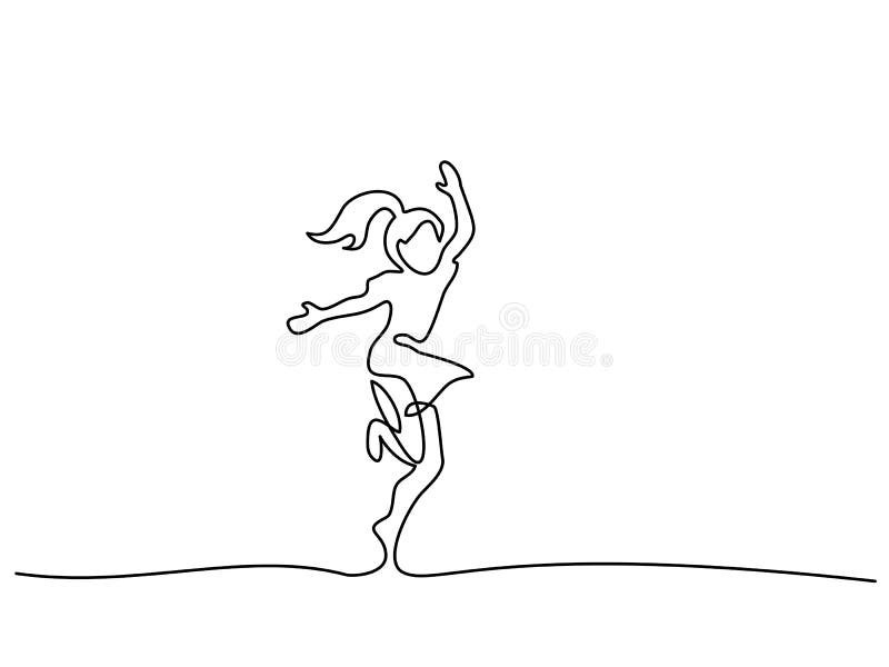 Happy Jumping Children Continuous Line Drawing Stock Illustrations – 58 ... Happy Jumping Children Continuous Line Drawing Stock Illustrations – 58 ...