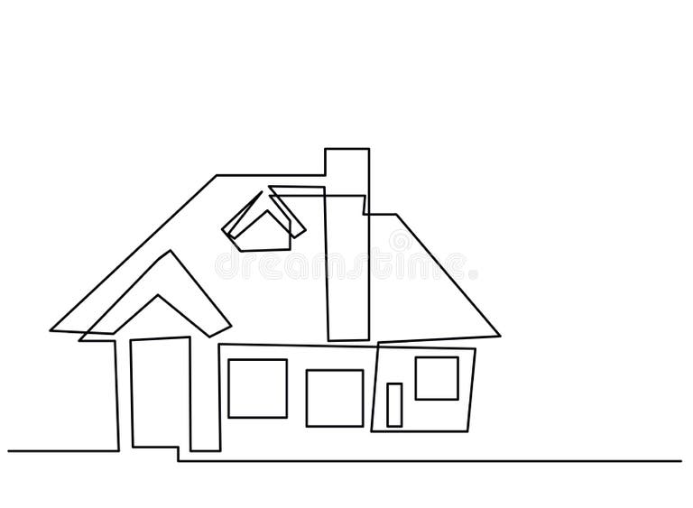 Continuous Line Drawing House Stock Illustrations – 3,746 Continuous ... Continuous Line Drawing House Stock Illustrations – 3,746 Continuous ...