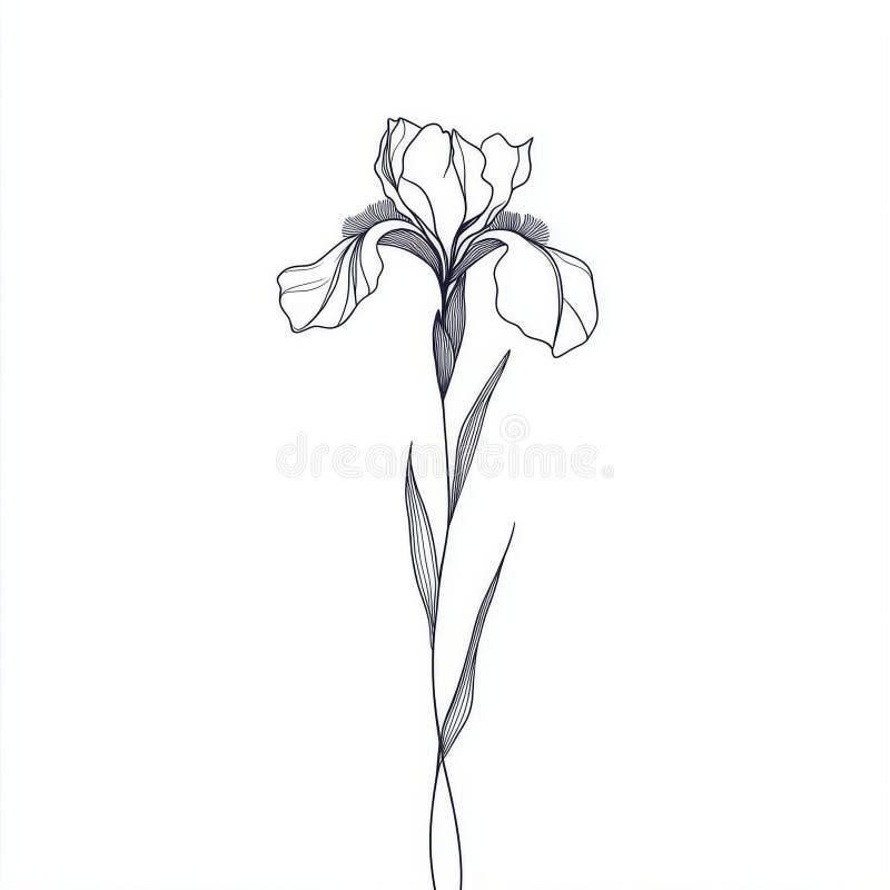 252 Flower Floral Continuous Line Drawing Stock Photos - Free & Royalty ...