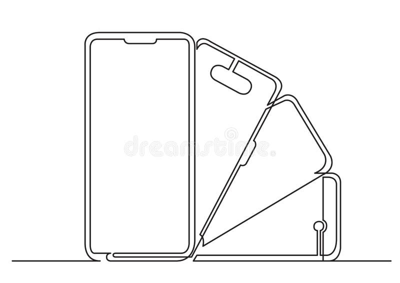 Continuous Line Drawing of Isolated Vector Objects - Several Modern ...