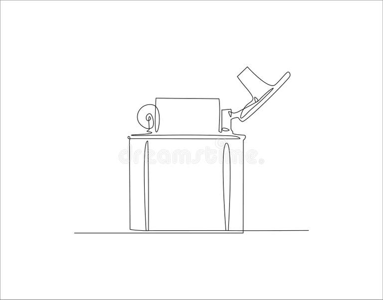 Continuous Line Drawing of Lighter. One Line of Lighter. Lighter ...