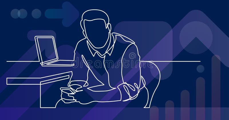 His Man Mobile Watching Stock Illustrations – 128 His Man Mobile ...