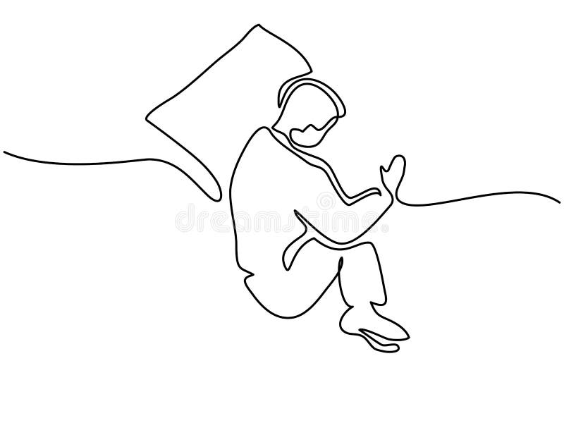 Drawing Sleeping Person Stock Illustrations – 5,732 Drawing Sleeping ...