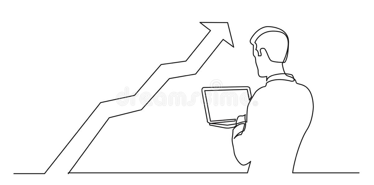 Continuous Line Drawing People Watching Stock Illustrations – 199 ...
