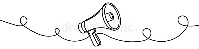 Announcement Line Drawing Stock Illustrations – 6,938 Announcement Line ...