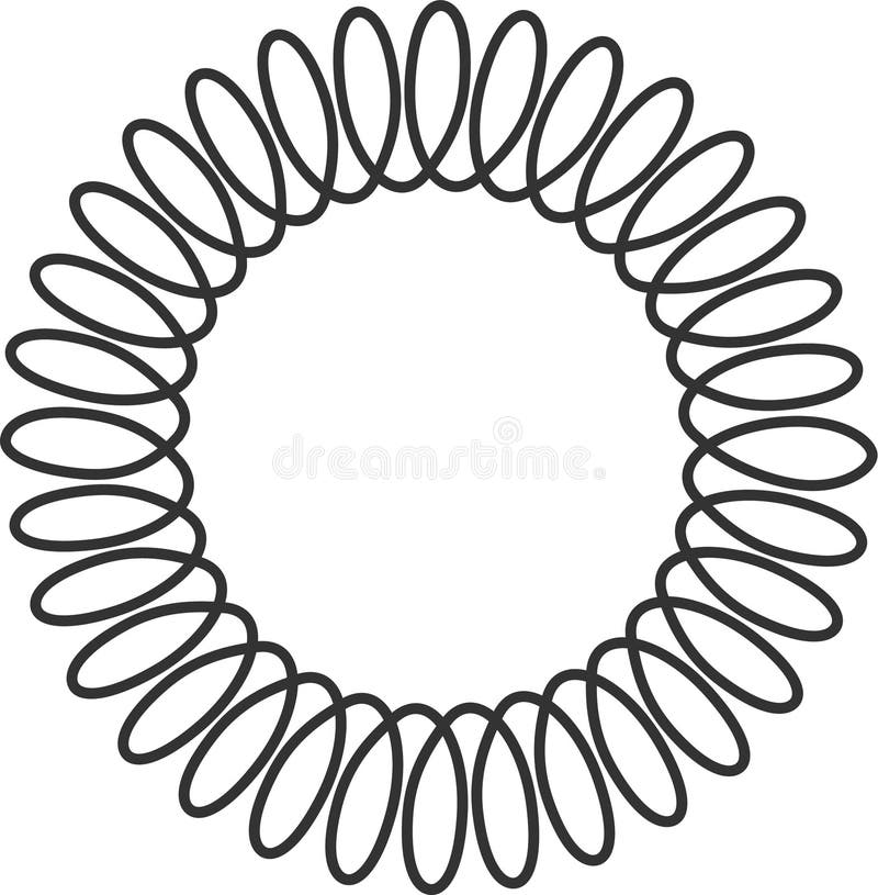 Continuous Line Circle Stock Illustrations – 10,219 Continuous Line ...