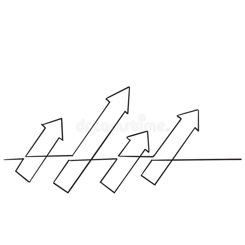 Multiple Arrows Graph Stock Illustrations – 88 Multiple Arrows Graph ...