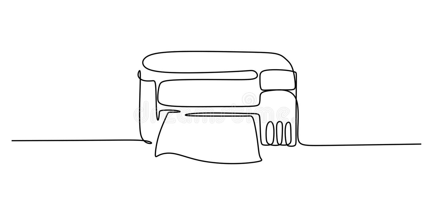 Printer Continuous Line Drawing Stock Illustrations – 40 Printer ...