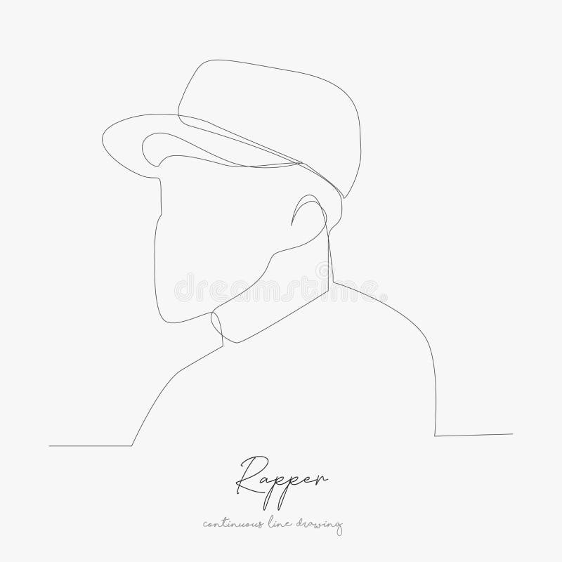 Hiphop Rapper stock vector. Illustration of character - 16478682