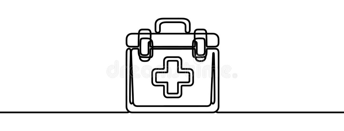 One Line Drawing Emergency Response Stock Illustrations – 36 One Line ...