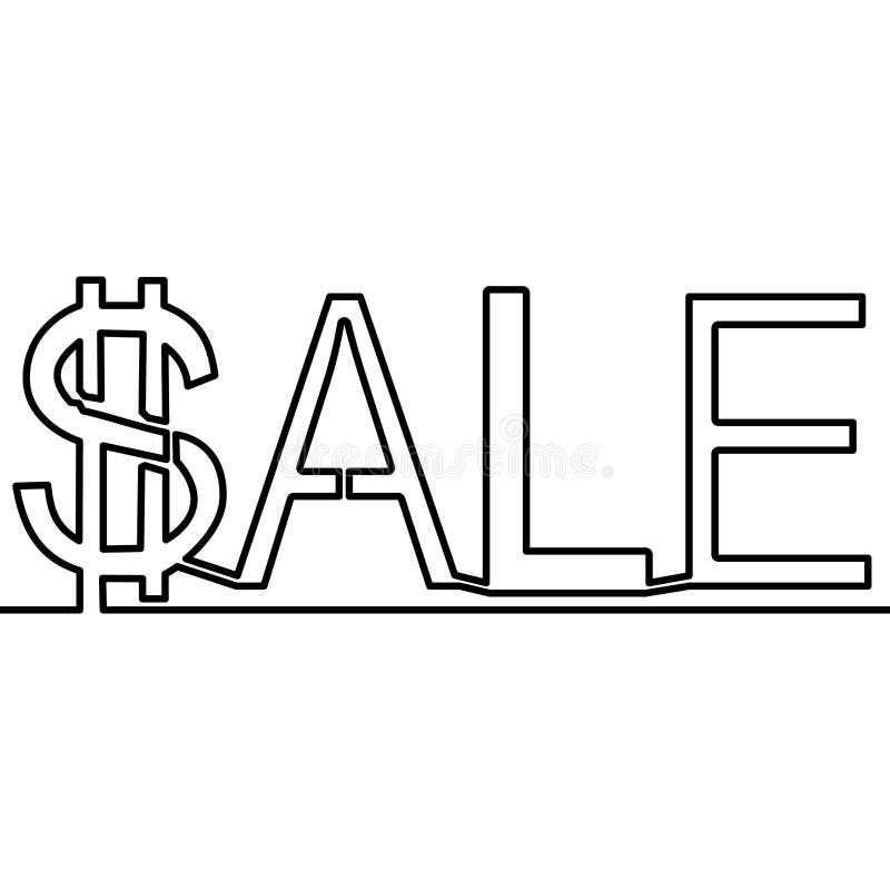 Continuous Line Drawing Sale Stock Illustrations – 1,227 Continuous ...