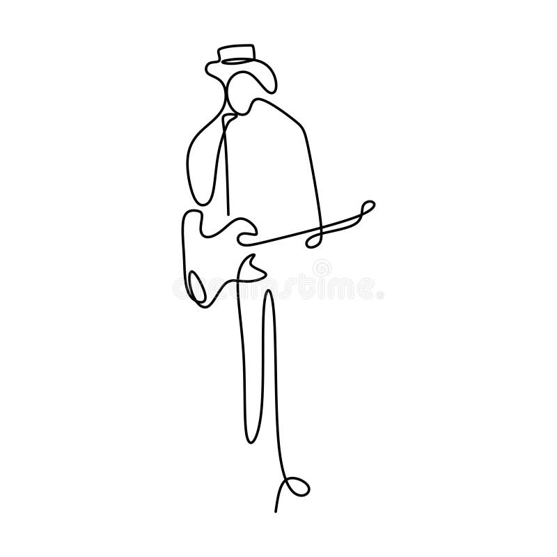Classical Singer Line Drawing Stock Illustrations – 141 Classical ...