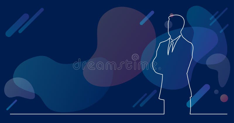 Leader Continuous Line Stock Illustrations – 287 Leader Continuous Line ...