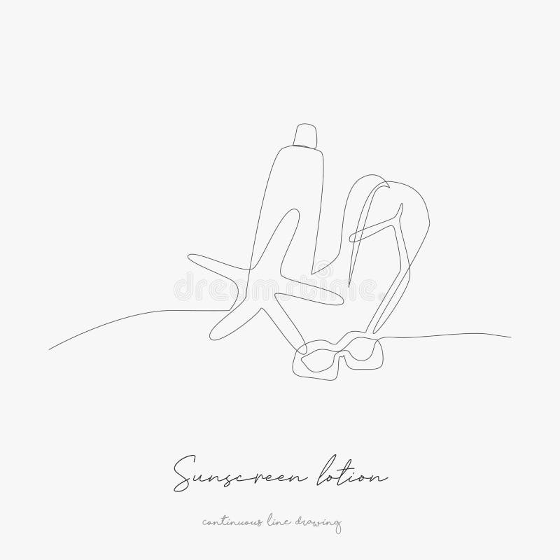Drawing Sunscreen Stock Illustrations – 1,201 Drawing Sunscreen Stock ...