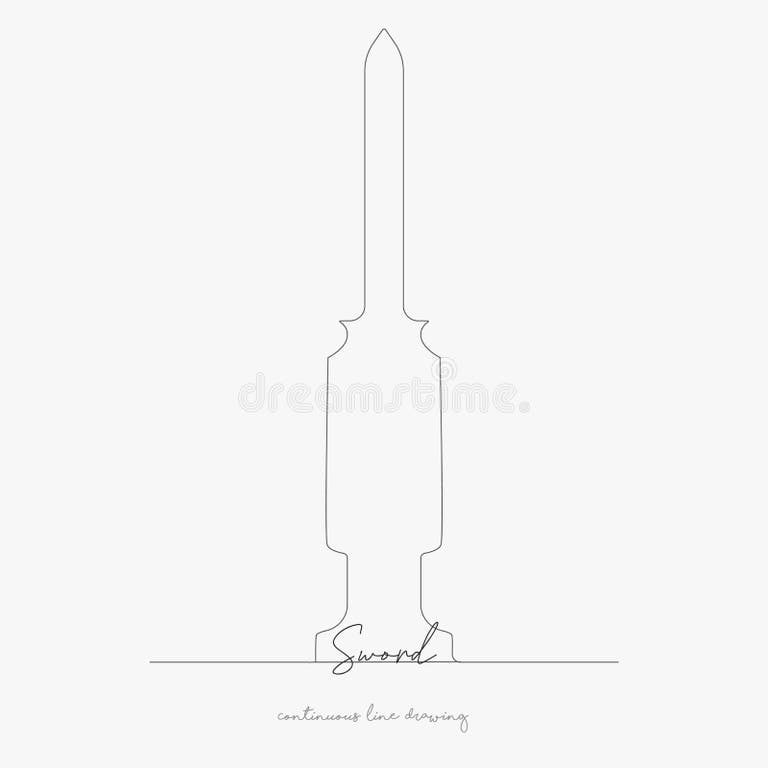 Simple Dagger Line Drawing Black Stock Illustrations – 176 Simple ...