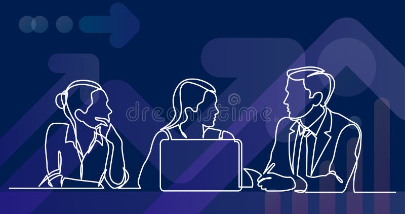 Employees Line Drawing Stock Illustrations – 1,477 Employees Line ...