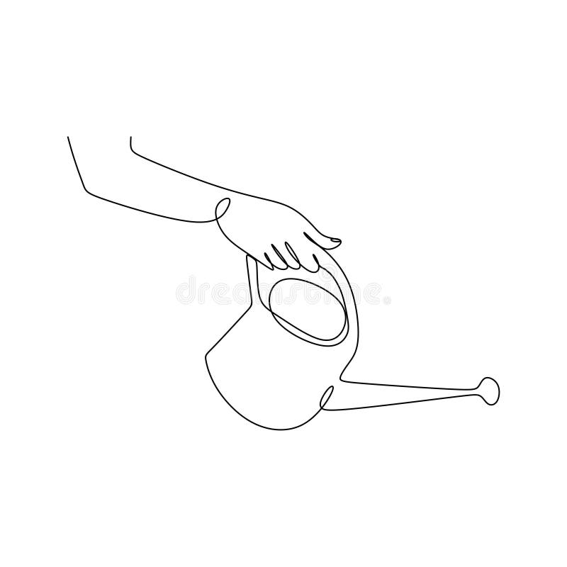 Continuous Line Drawing Watering Plants Stock Illustrations – 44 ... Continuous Line Drawing Watering Plants Stock Illustrations – 44 ...