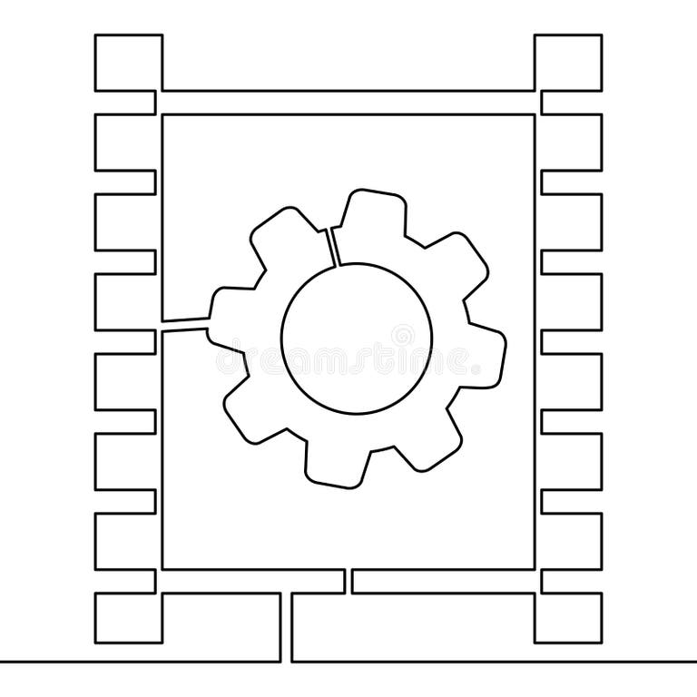 Single Line Drawing Editing Stock Illustrations – 87 Single Line ...