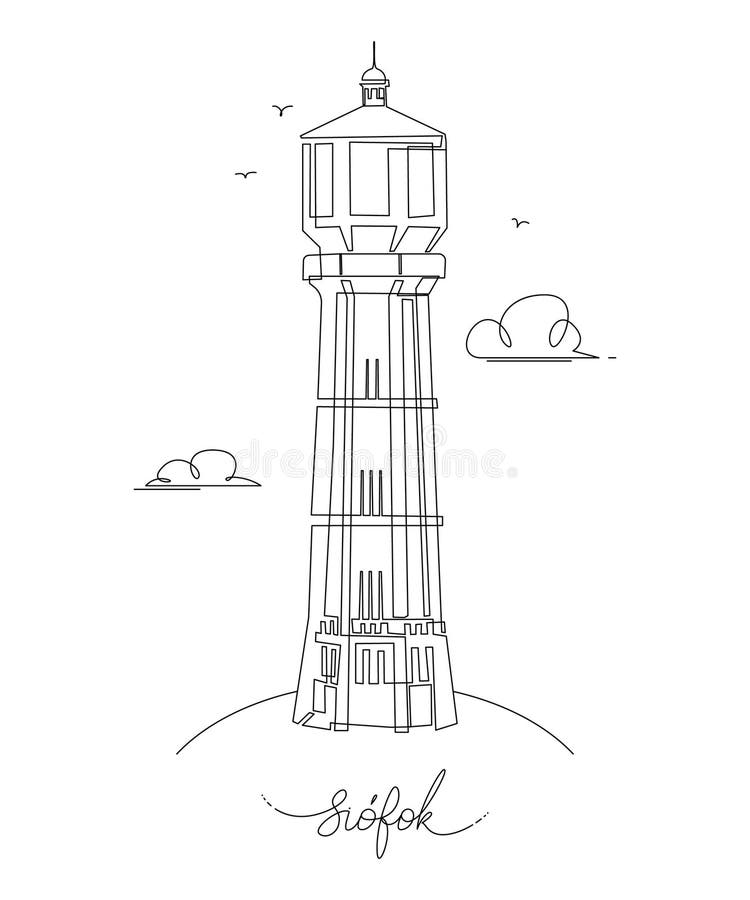 Water Tower Sketch Stock Illustrations – 4,287 Water Tower Sketch Stock ...