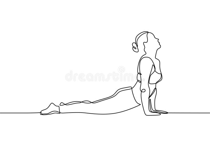 One Single Line Exercise Stock Illustrations – 2,437 One Single Line ...