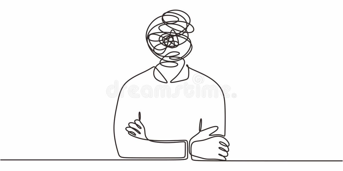 Stress Drawing Person Stock Illustrations – 11,803 Stress Drawing ...