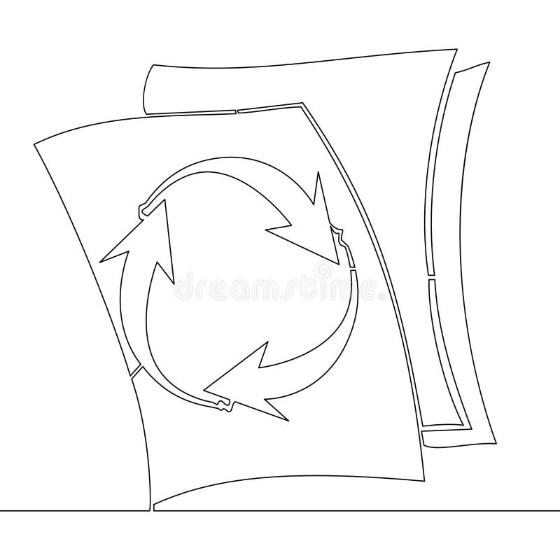 Continuous Line Flow Stock Illustrations – 624 Continuous Line Flow ...