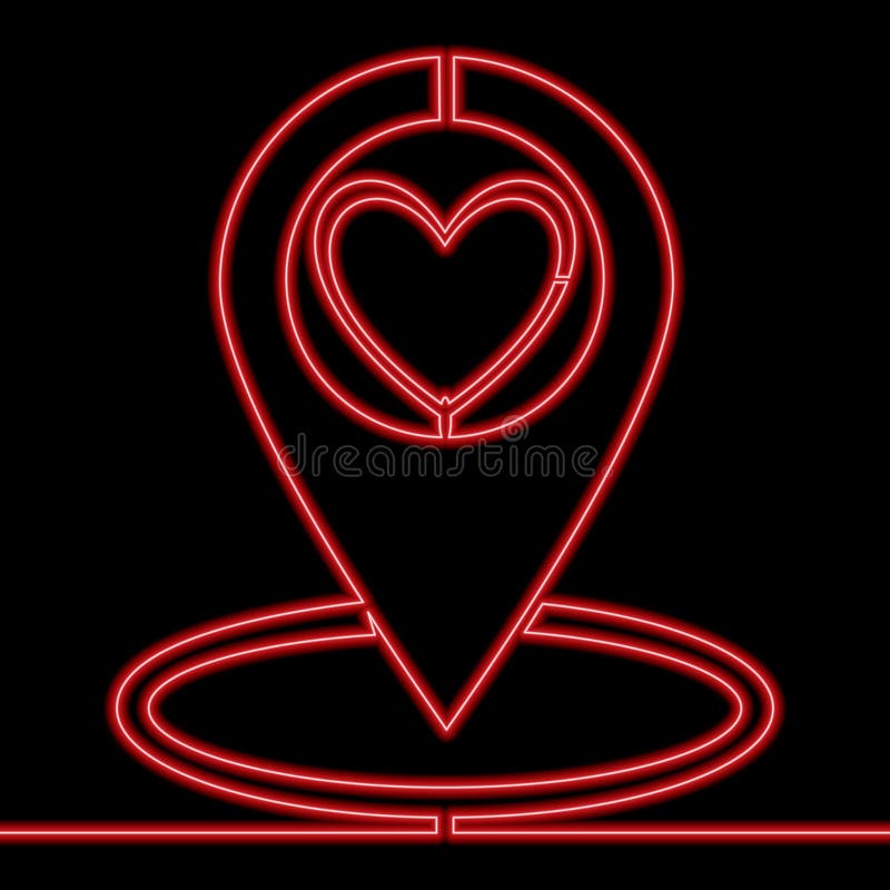 Heart Button Continuous Line Drawing Stock Illustrations – 101 Heart ...