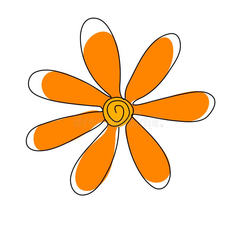 Continuous Line Drawing September Flower Stock Illustrations – 20 ...