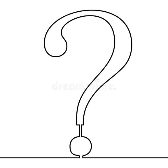 Question Mark Drawing Stock Illustrations – 15,287 Question Mark ...