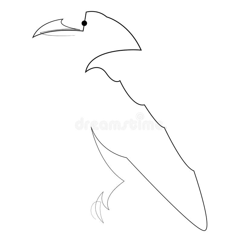 One Line Bird Set. Birds Collection. Hand Drawn Vector Illustration ...