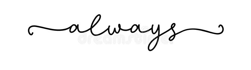 LOVE YOU. Continuous Line Script. Cursive Text Love You Stock Vector ...