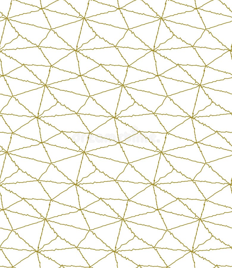 Continuous Modern Vector Web Design Texture. Seamless Ornate Graphic, Rhombus Plexus Pattern ...