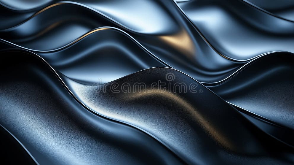 Seamless Flow of Molten Metal with Subtle Waves Stock Illustration ...