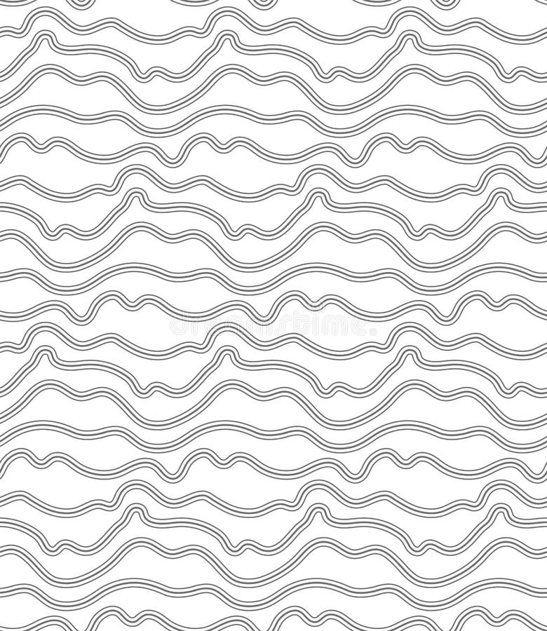 Repeat Geometric Vector Circular Decoration Texture. Repetitive Black ...