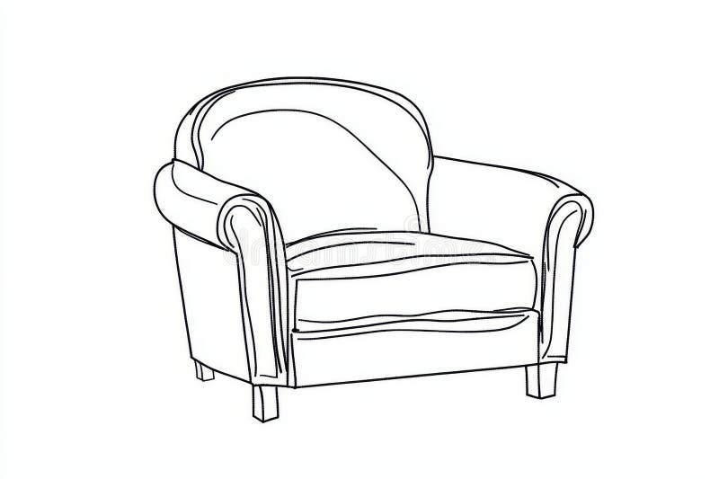 A Continuous One-line Drawing of an Aesthetic Modern Minimalist Cozy ...