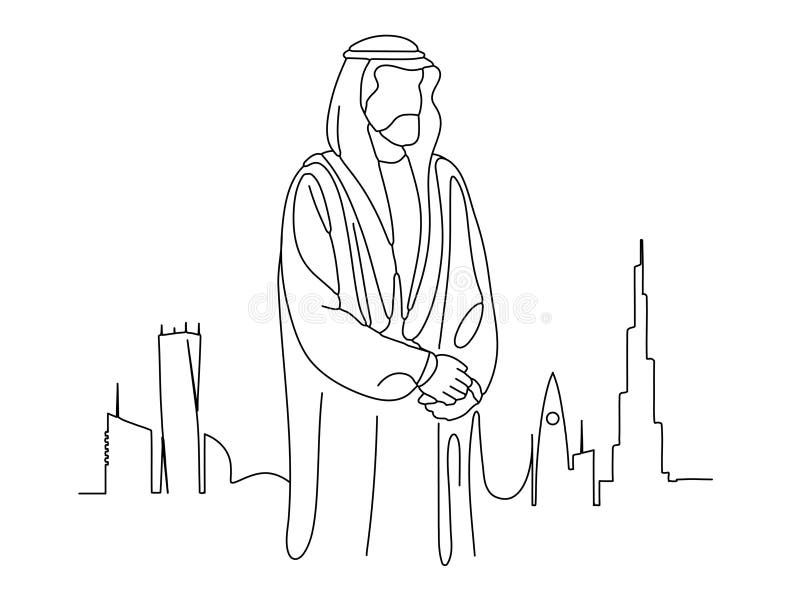 Line Drawing Arab Stock Illustrations – 11,335 Line Drawing Arab Stock ...