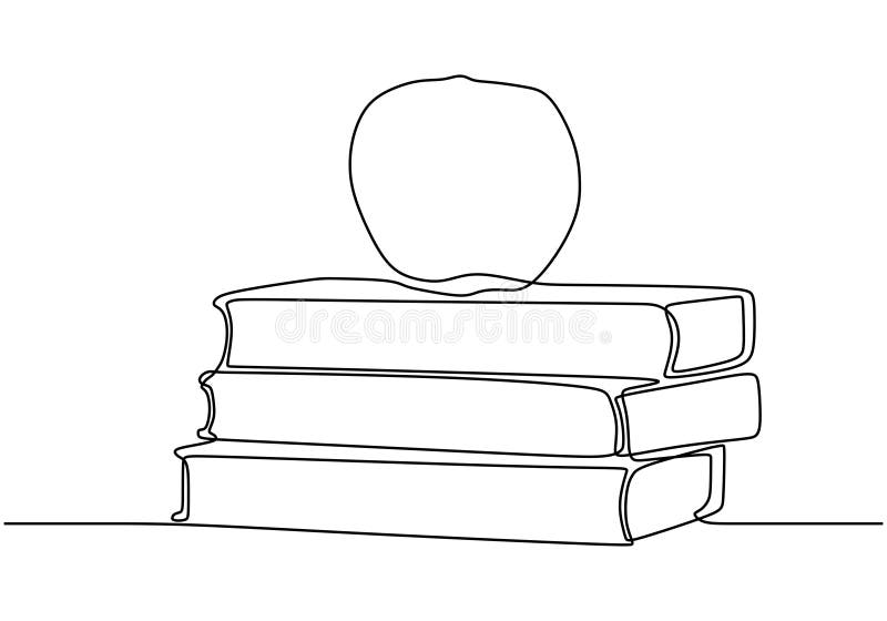 Apple Line Drawing Stock Illustrations – 18,772 Apple Line Drawing ...