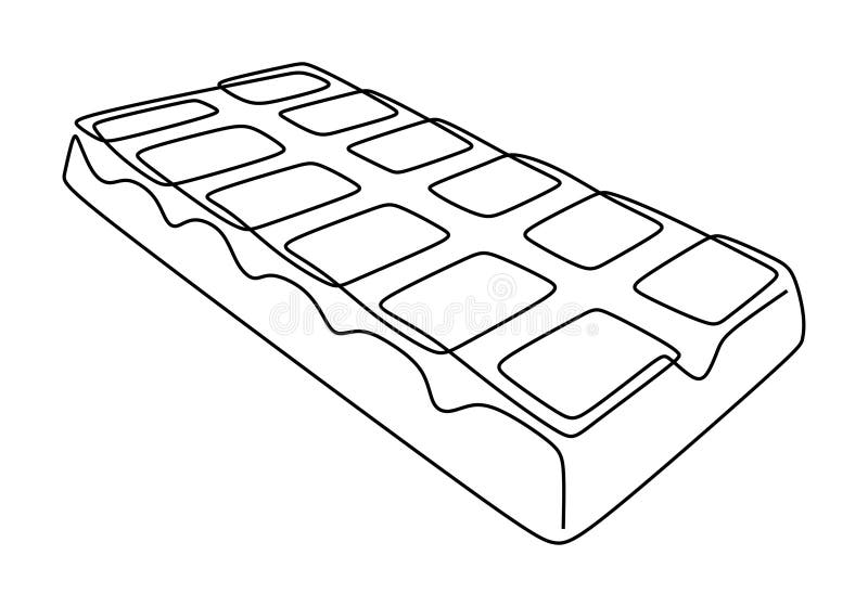 Chocolate Drawing Line Stock Illustrations – 16,968 Chocolate Drawing ...