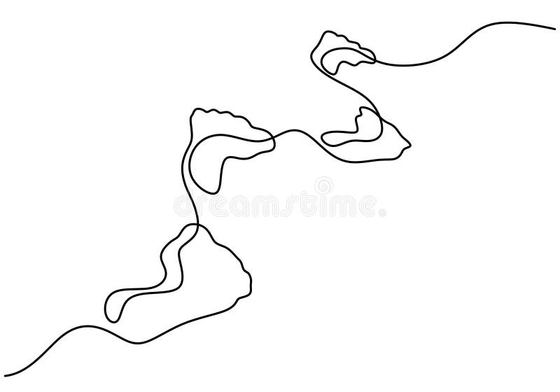 Footsteps Drawing Stock Illustrations – 464 Footsteps Drawing Stock ...