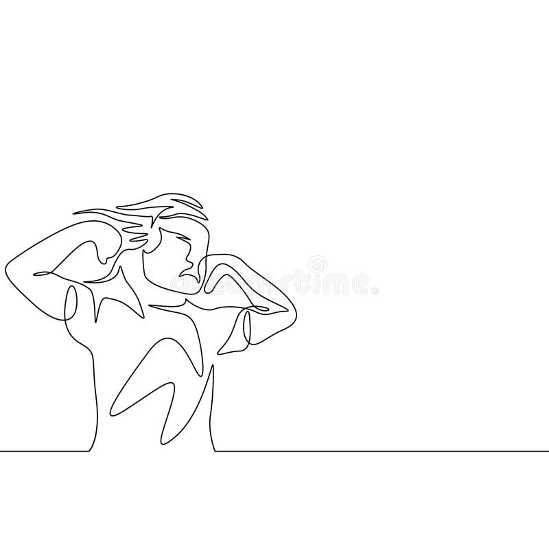 Right Hand Drawing Women Stock Illustrations – 374 Right Hand Drawing ...